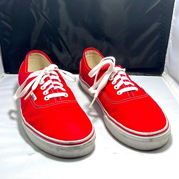 Vans | Shoes | Red Vans Classic Mens | Poshmark